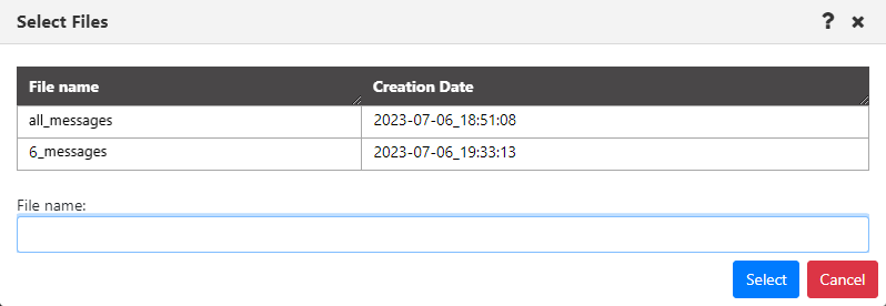 Load Messages from a File or Shared Storage – meshIQ