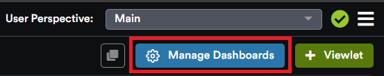 Sharing a Dashboard with Manage Dashboards – meshIQ