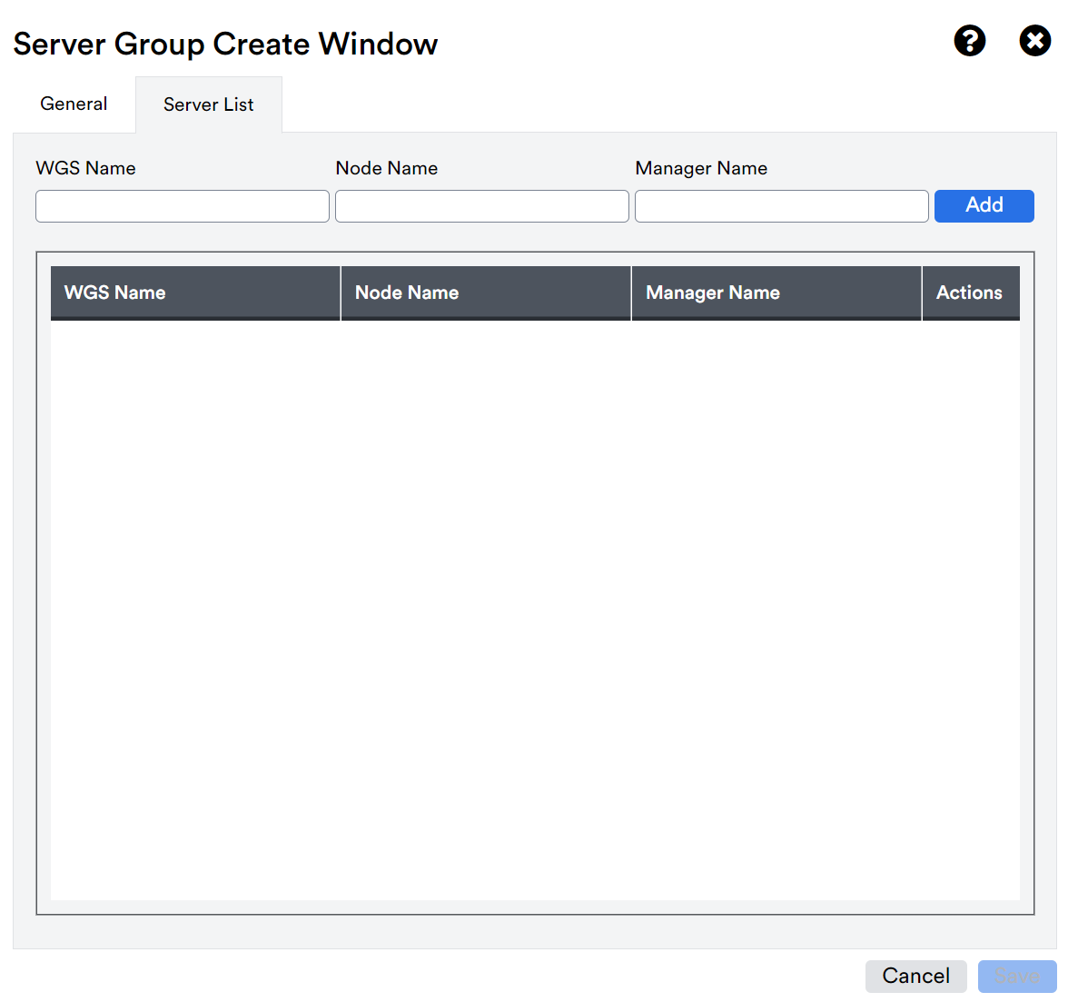 Server Group Management – meshIQ