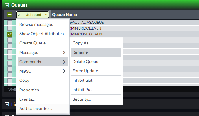 Rename IBM MQ Objects – meshIQ
