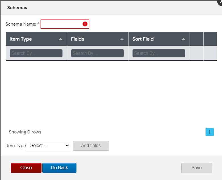 Add A New Schema Meshiq 