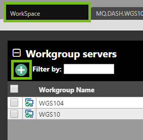 Adding workgroup server connections – meshIQ
