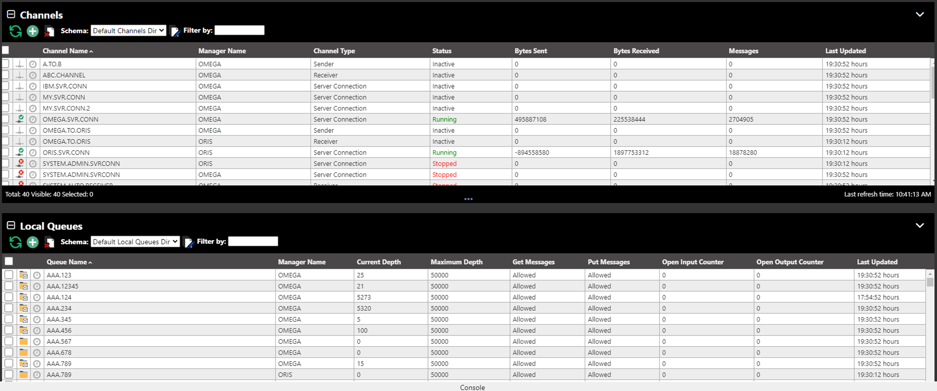 Create new dashboards – meshIQ