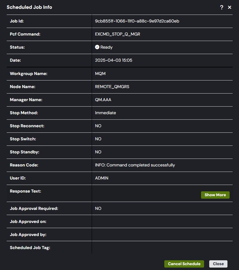 Scheduling Jobs – meshIQ