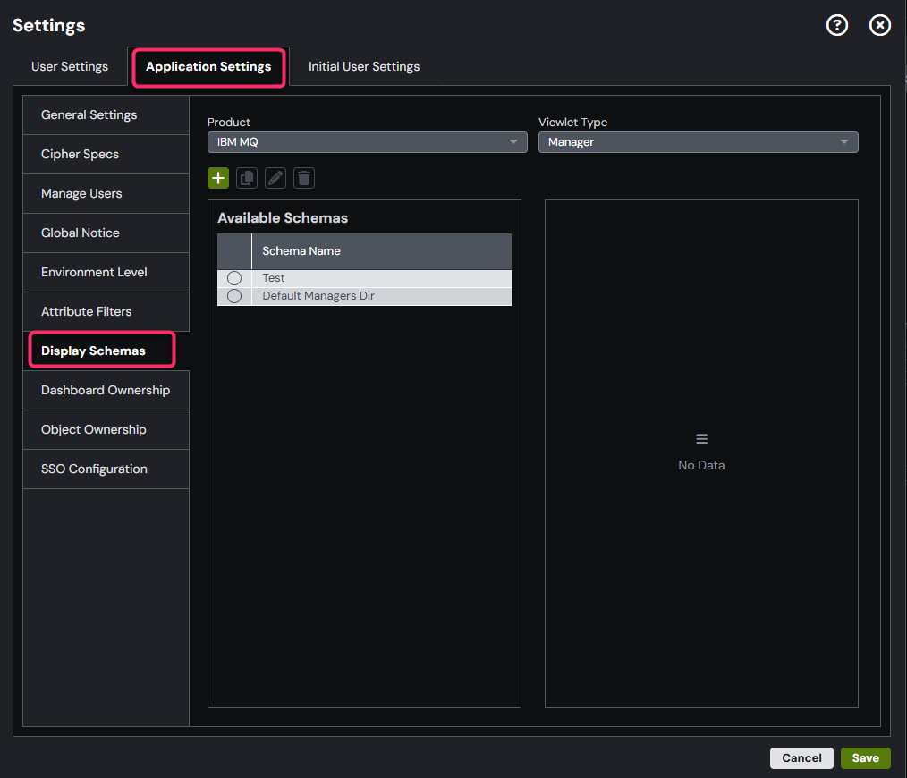 Display Schemas – meshIQ