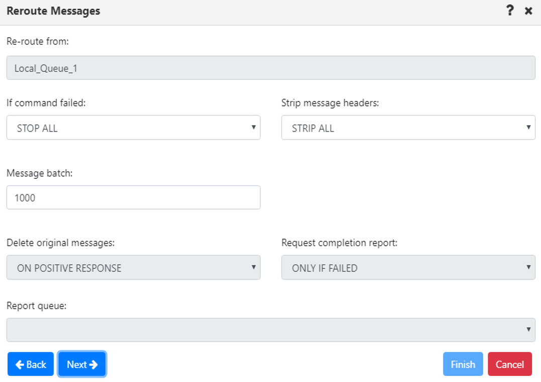 Reroute Messages – meshIQ