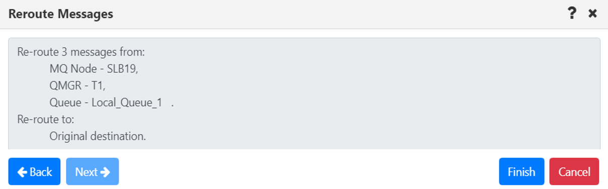 Reroute Messages – meshIQ