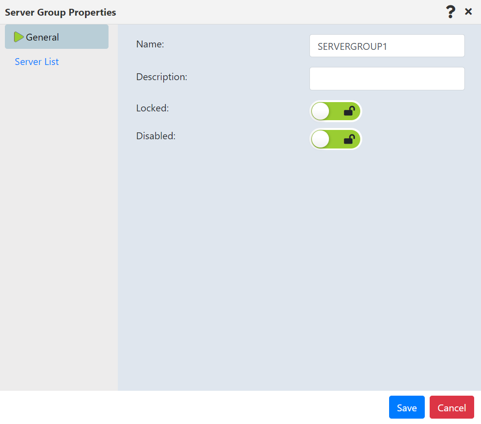 Server Group Management – meshIQ